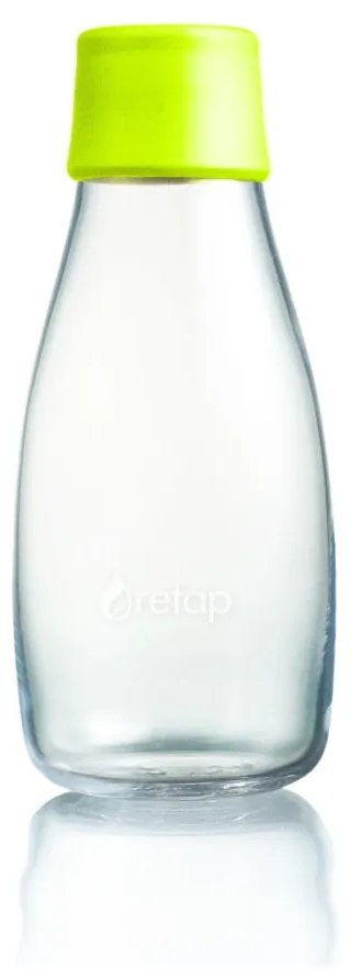 Limetková skleněná lahev ReTap s doživotní zárukou, 300 ml