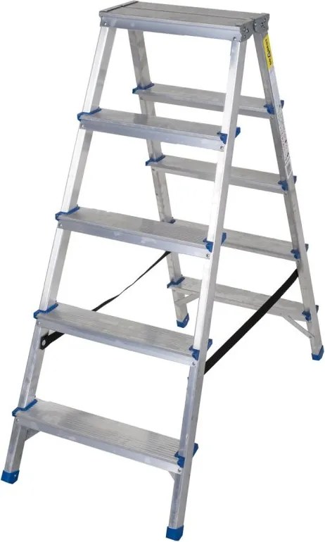 Drabest Hliníkové schůdky oboustranné  5 stupňů