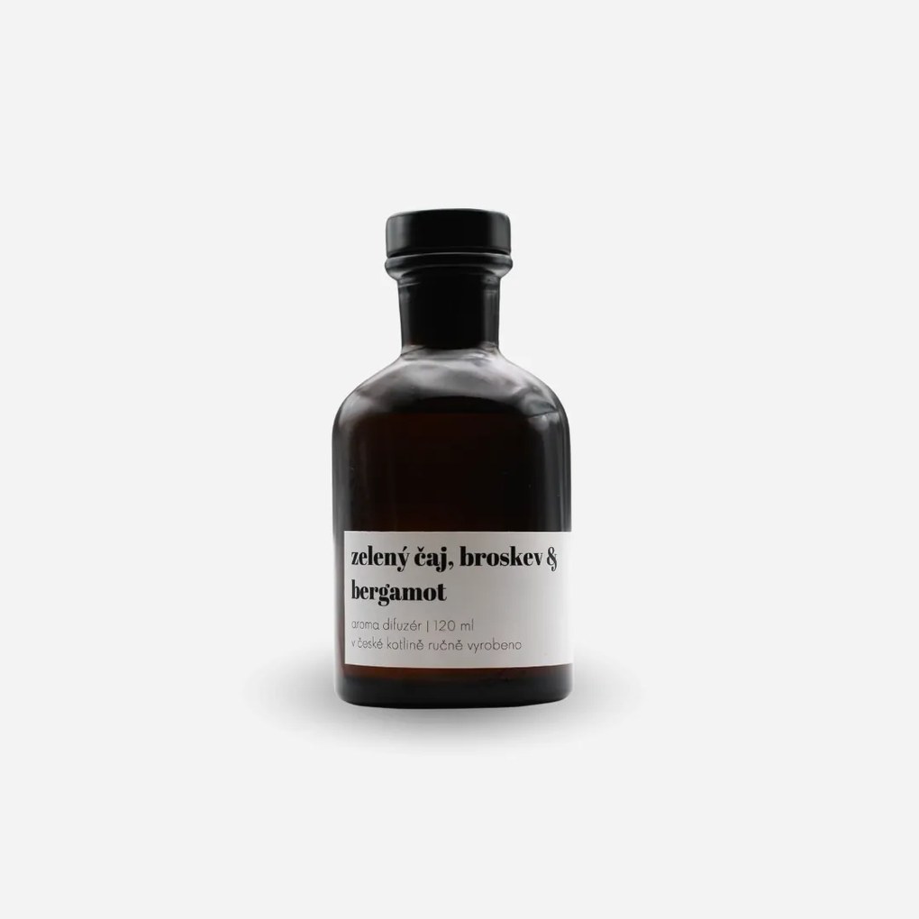 Vonný difuzér Zelený čaj, broskev & bergamot