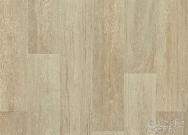 Breno PVC SMARTEX Pure Oak 213M - světlé dřevo, šíře 100 cm