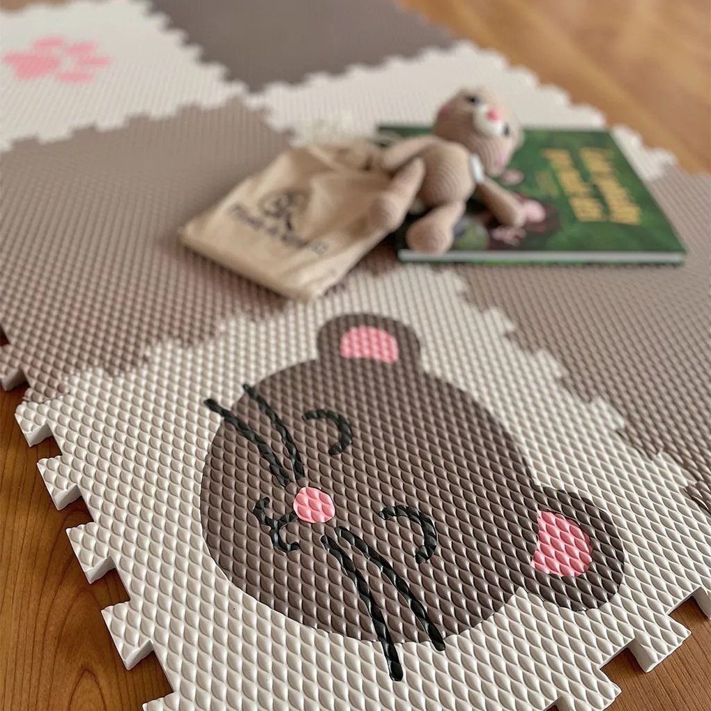Vylen Minideckfloor podlaha 6 dílů - myška a tlapka 230089  660x805mm
