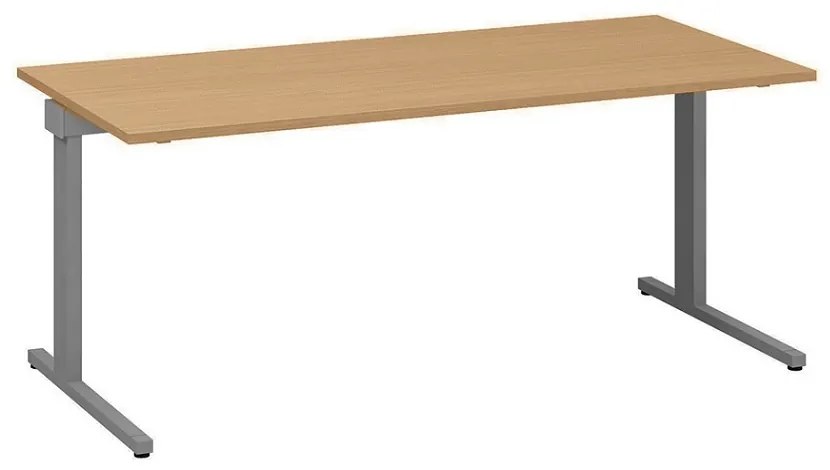 Stůl ProOffice C 180 x 80 cm, buk
