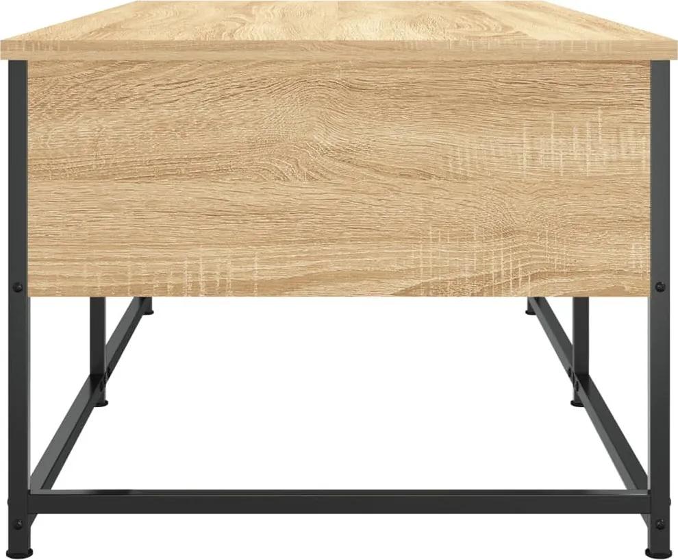 vidaXL Konferenční stolek 100x51x40 cm kompozitní dřevo [833971] Barva: Černá