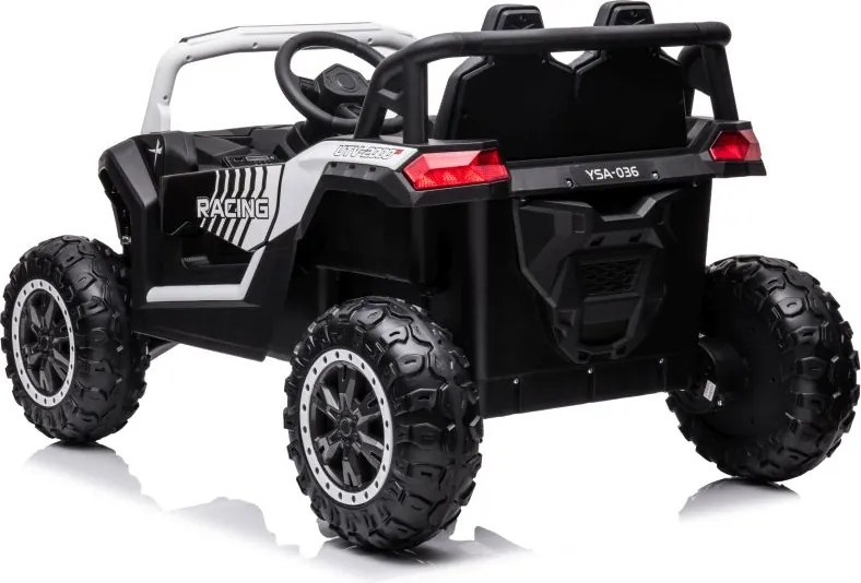 LEAN CARS Elektrické auto na baterie YSA036 bílé 4x4