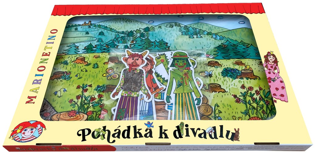 MARIONETINO Drak a strašidla - Loutková pohádka DÁRKOVÁ KRABIČKA: Baleno v krabičce.