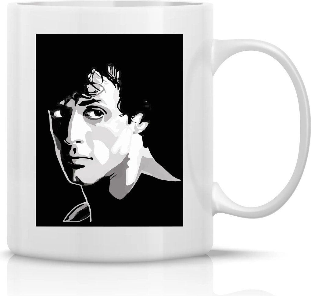 ROCKY BALBOA - klasický bílý keramický hrníček 300 ml