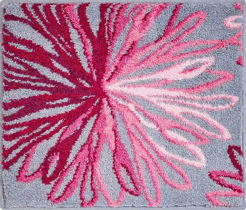 GRUND Koupelnová předložka ART růžově šedá Rozměr: 50x60 cm
