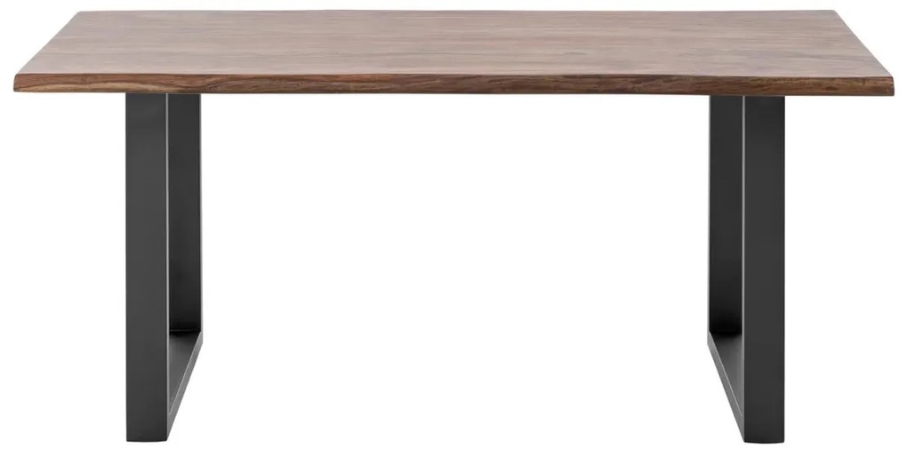 furniture-nabytek.cz - Masivní jídelní stůl Bullwer z palisandru, lakovaný, hnědý – 170×90 cm