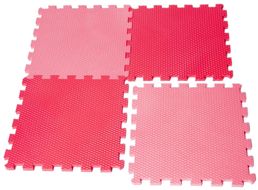 Vylen Pěnová podloha Minideckfloor Tmavě červená 340 x 340 mm