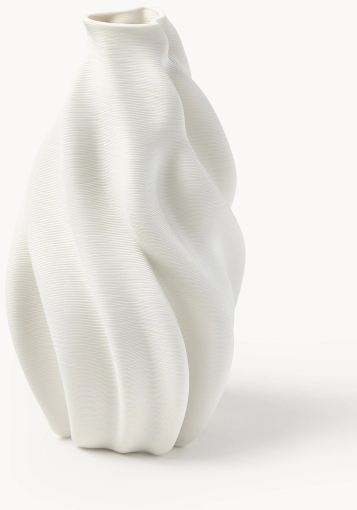3D tištěná porcelánová váza Lyria