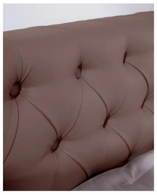 Luxusní čalouněná postel CASABLANCA 140x200 cm Solid 1