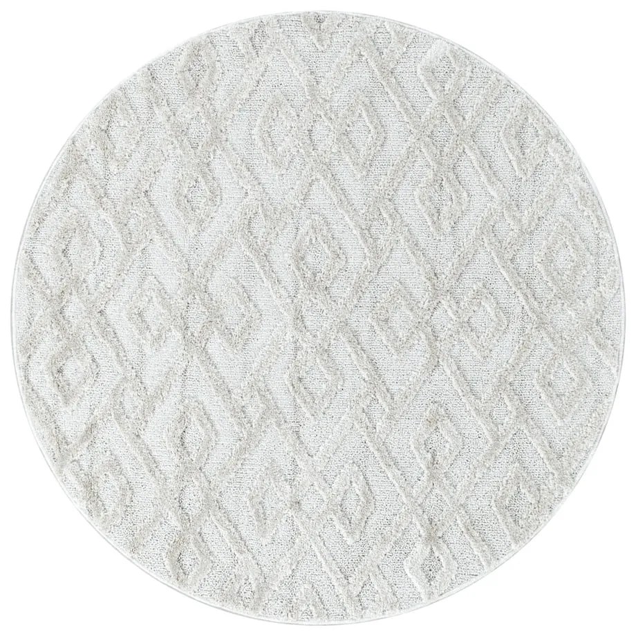 Krémový kulatý koberec ø 160 cm Pisa – Ayyildiz Carpets