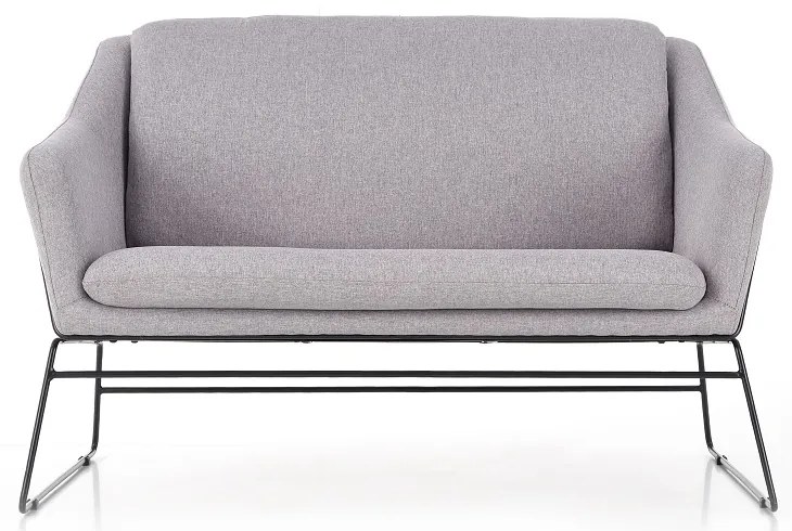 Dvojsedák Soft II XL, šedá / černá