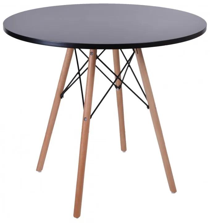 TZB Konferenční stolek Paris 80cm - černý