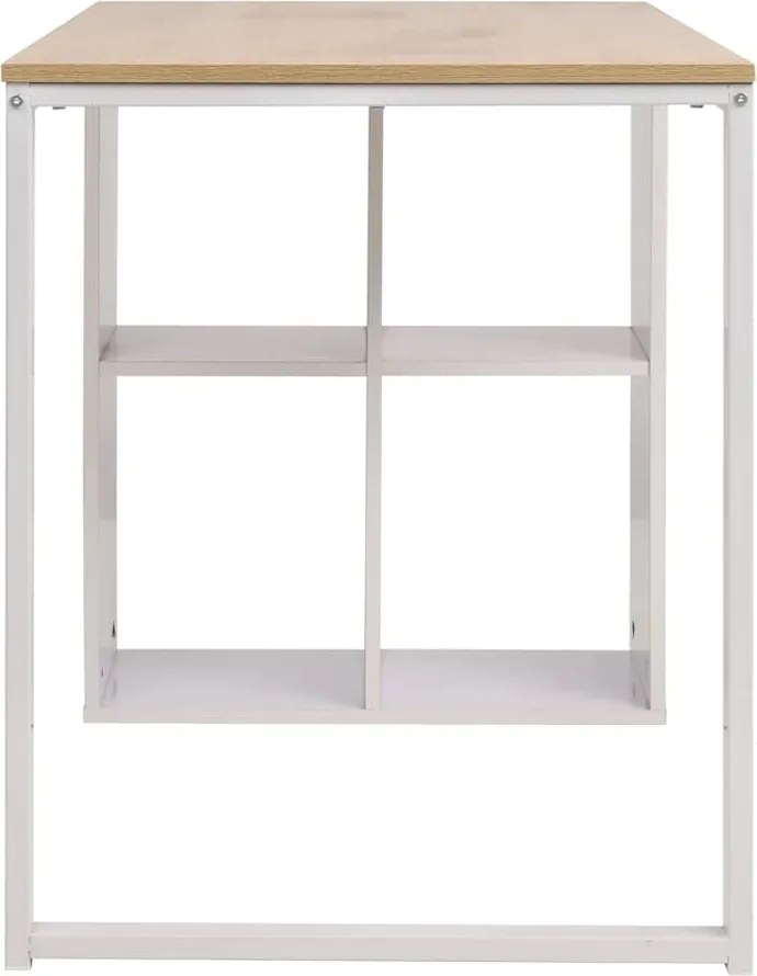 Psací stůl 120 x 60 x 75 cm dub a bílý 245720