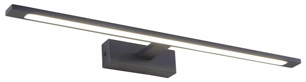 Zuma Line W89443-20W-BK - LED Osvětlení zrcadla ALTER LED/20W/230V IP44 černá