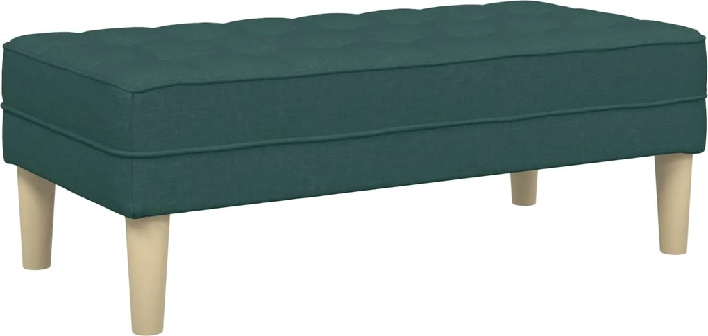 Set pohovek 2 ks Tmavě zelená Polyester 3329256
