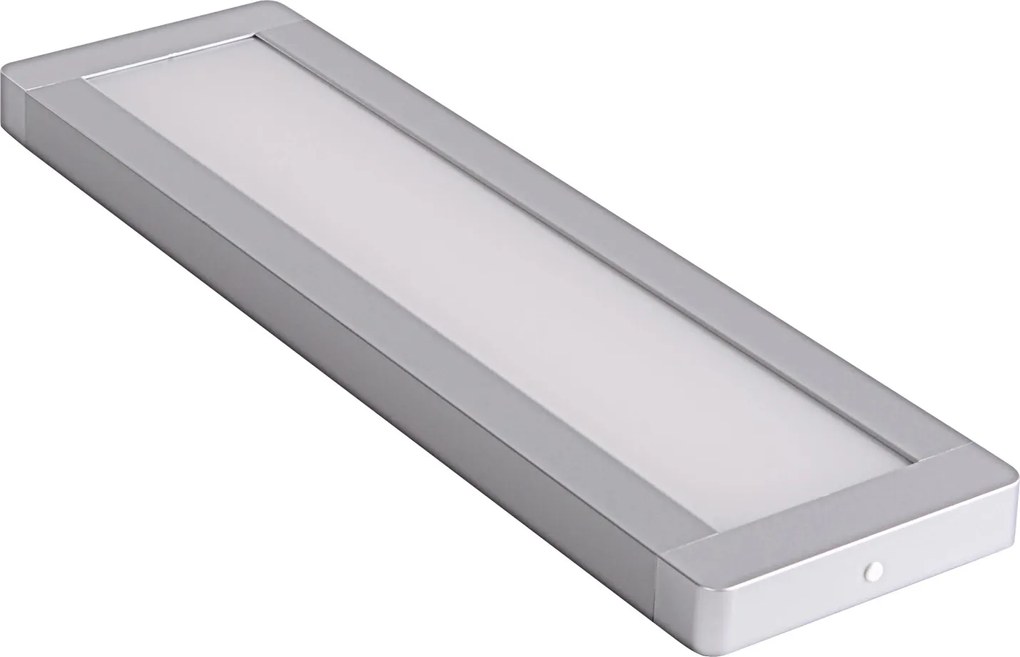 Přisazené LED svítidlo ALENA, 25 W, 2100 lm, 4000 K, stříbrná, 54,7 x 16,1 cm