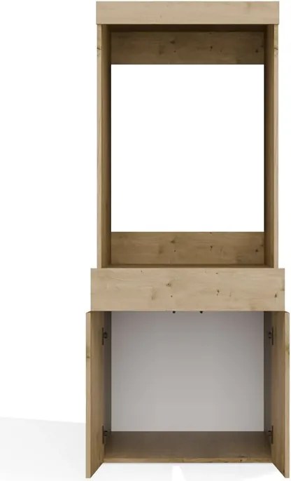 Skříňka na pračku nebo sušičku POLA TWIN 1S dub artisan