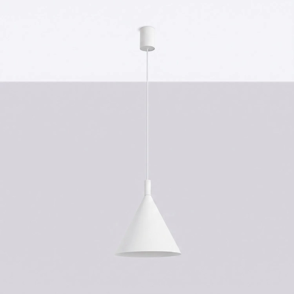 Sollux Lighting Závěsné svítidlo NOX 25 bílé