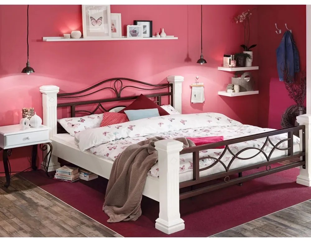 furniture-nabytek.cz - Noční stolek Byzantia bílý