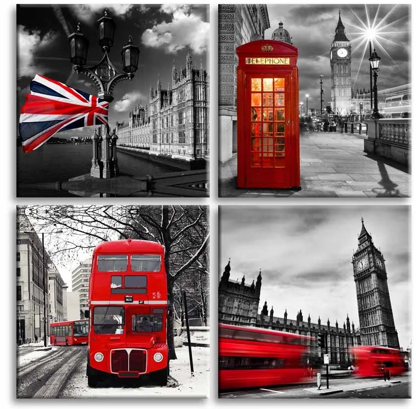 Obraz London Velikost (šířka x výška): 60x60 cm