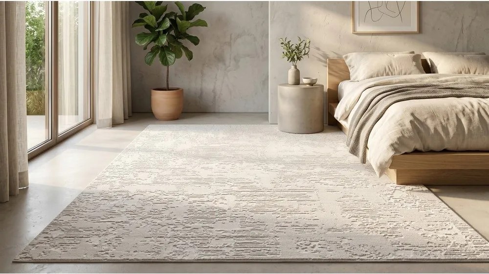 Krémový koberec 200x290 cm Celeste – ESTE