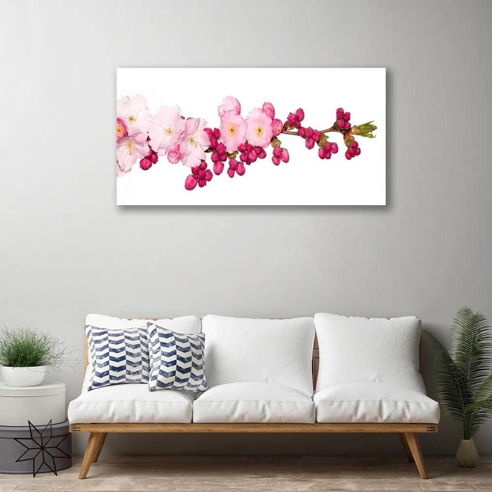 Obraz na plátně Květ Větev 100x50 cm