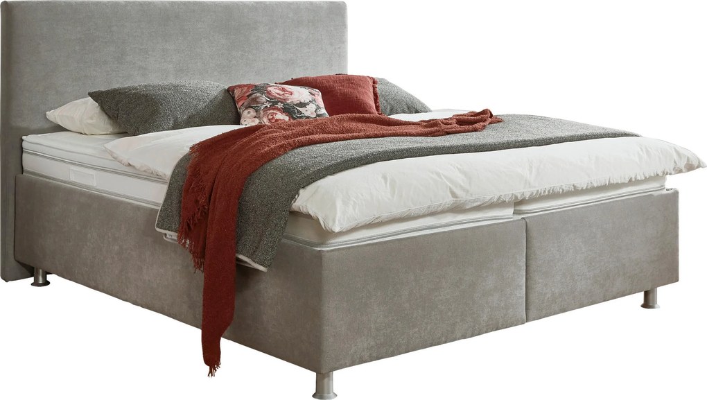 XXXLutz ČALOUNĚNÁ POSTEL, 160/200 cm, béžová Beldomo - Sleep - Postele s úložným prostorem - 002873001501