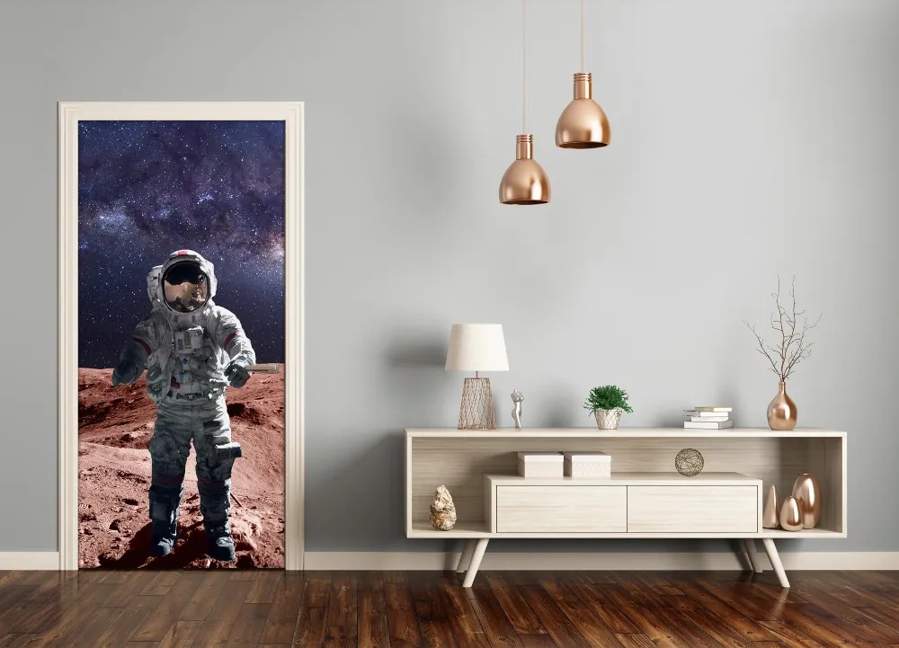 Fototapeta samolepící na dveře Astronaut 95x205 cm