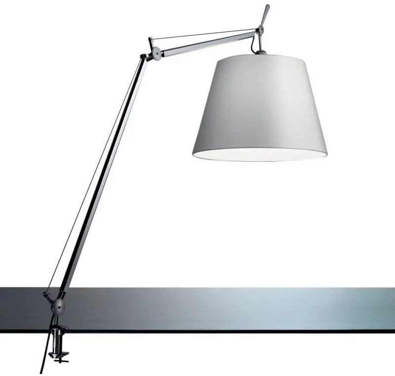 ARTEMIDE - Stolní lampa Tolomeo Mega Tavolo - černá/satén 360 mm