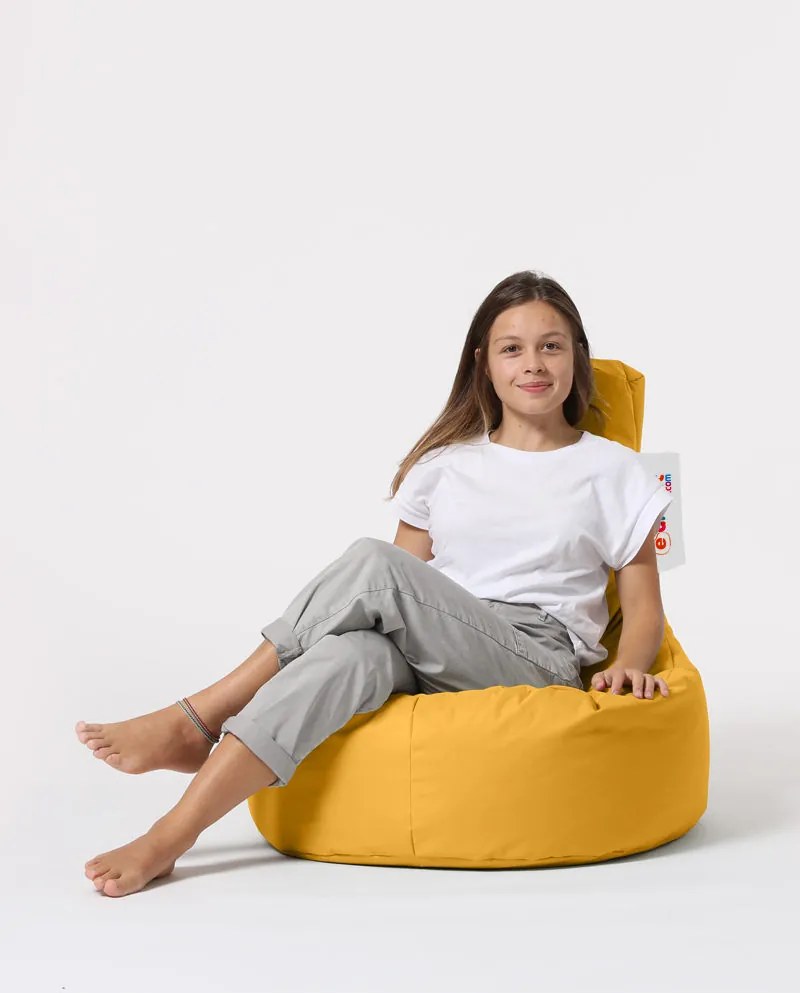 Atelier del Sofa Zahradní sedací vak Lina - Yellow, Žlutá