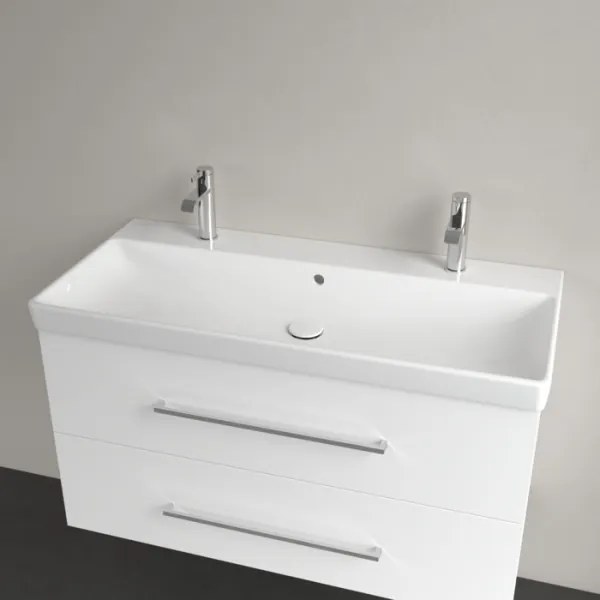 Villeroy & Boch 4156A401 - Závěsné umyvadlo AVENTO 100x47 cm keramika/bílá