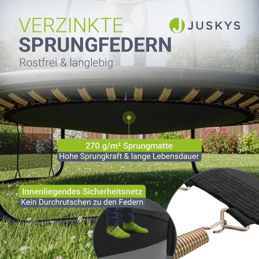 Juskys Zahradní trampolína SkyBounce Velikost: L