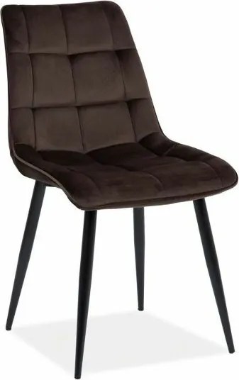Čalouněná jídelní židle Chic Velvet - výběr z 9 provedení