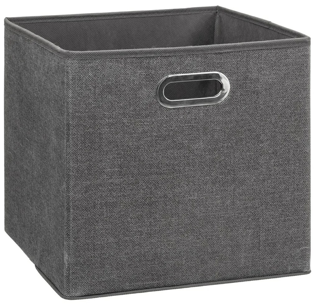 Úložný box Simple, 31x31x31 cm, šedá