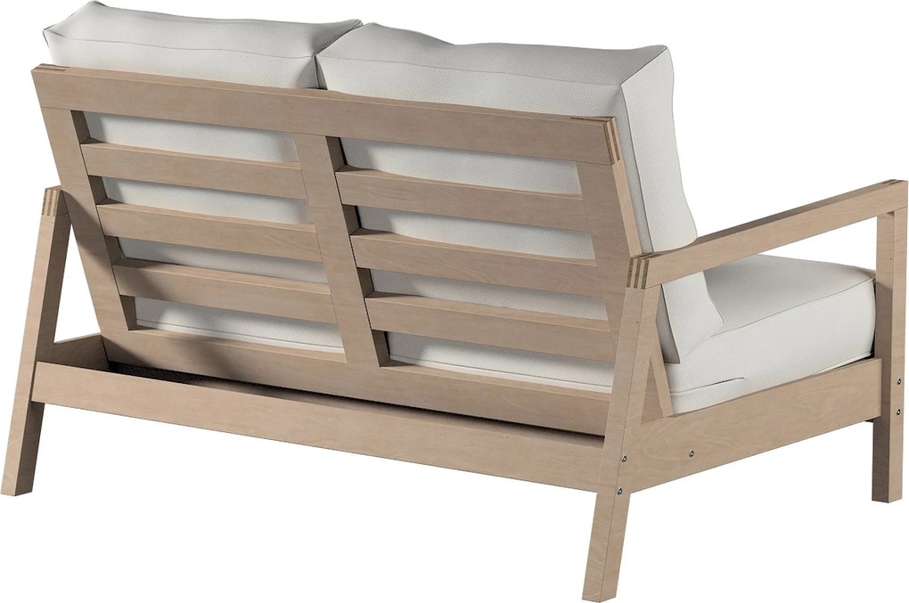 Potah na pohovku IKEA  Lillberg 2-místná nerozkládací barva šedá látka pletený vzor