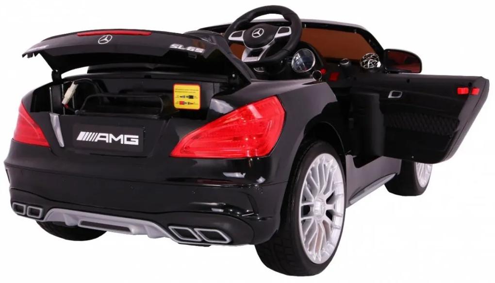HračkyZaDobréKačky Elektrické autíčko Mercedes-Benz SL65 AMG černé