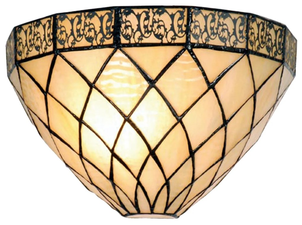 Nástěnná lampa Tiffany - 30*15*20 cm 1x E14 / Max 40W