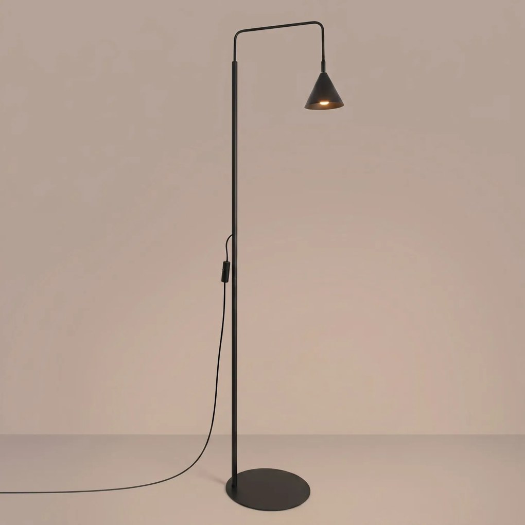 Sollux Lighting Stojací lampa NOX černá