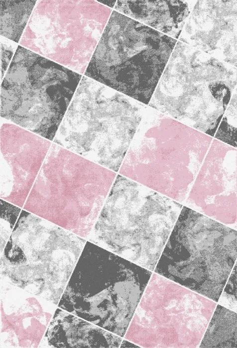 Vopi | Kusový koberec Miami 6580 pink - 80 x 150 cm