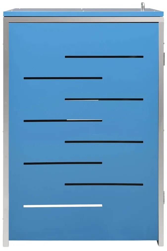 vidaXL Marketos Přístřešek na popelnici 69 x 77,5 x 112,5 cm nerezová ocel