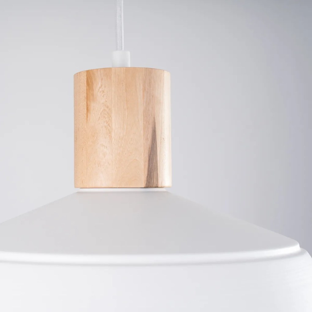 Sollux Lighting Závěsné svítidlo FANO bílé