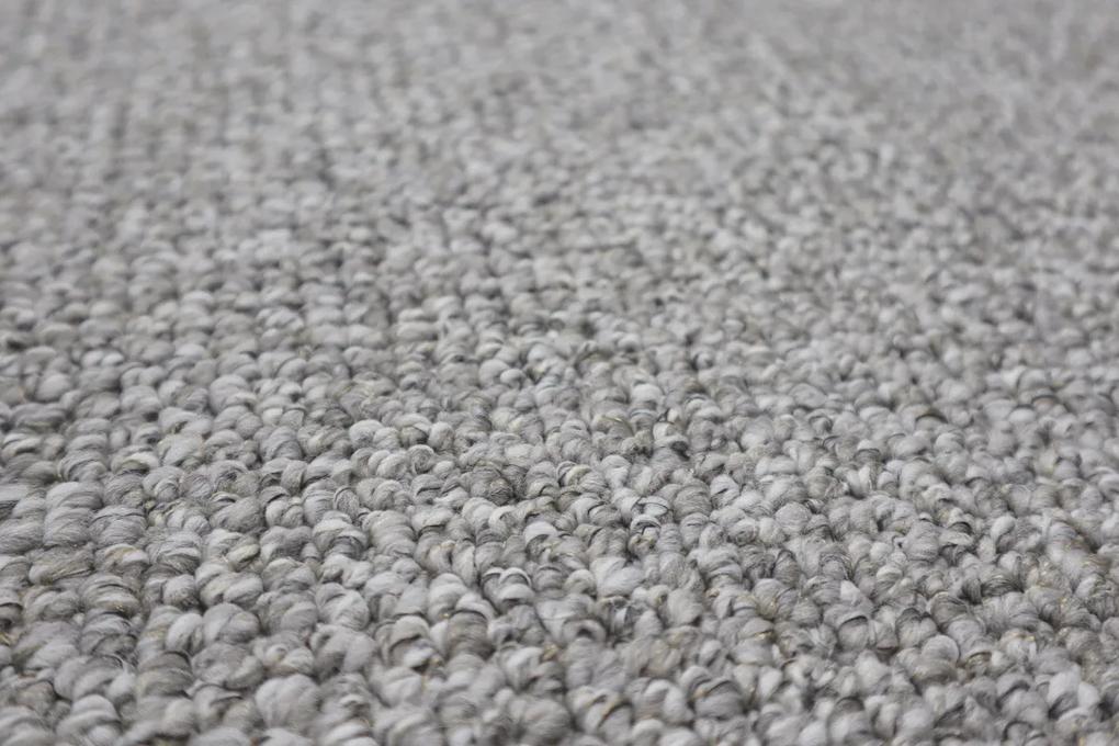 Vopi koberce Kusový koberec Wellington šedý čtverec - 250x250 cm