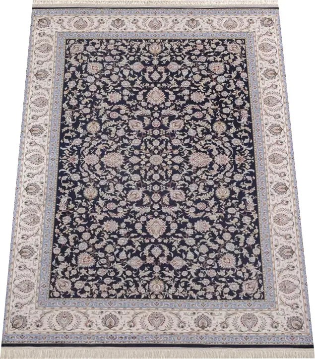 BE Koberec Anatolia Silk 66524 BLUE - modrý obdélníkový Rozměr: 80x150 cm