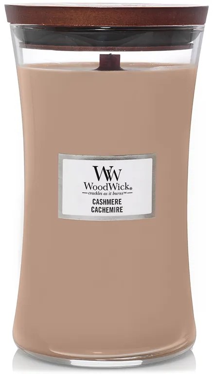 WoodWick – svíčka Cashmere (Kašmír) Velikost: malá 85 g