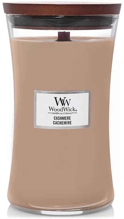 WoodWick – svíčka Cashmere (Kašmír) Velikost: velká 609 g