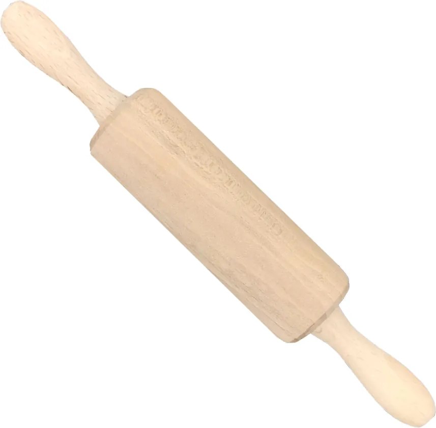 AMADEA Dřevěný váleček mini, masivní dřevo, délka 23 cm