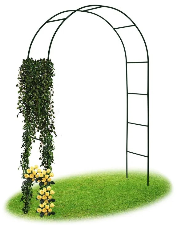 Zahradní pergola oblouk pro popínavé rostliny 140 x 38 x 240 cm