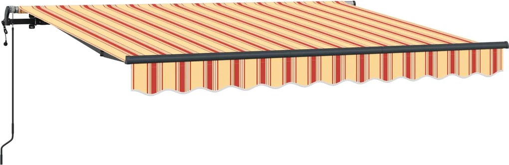 Stahovací markýza Žlutá 350 x 200 cm textil 3329690